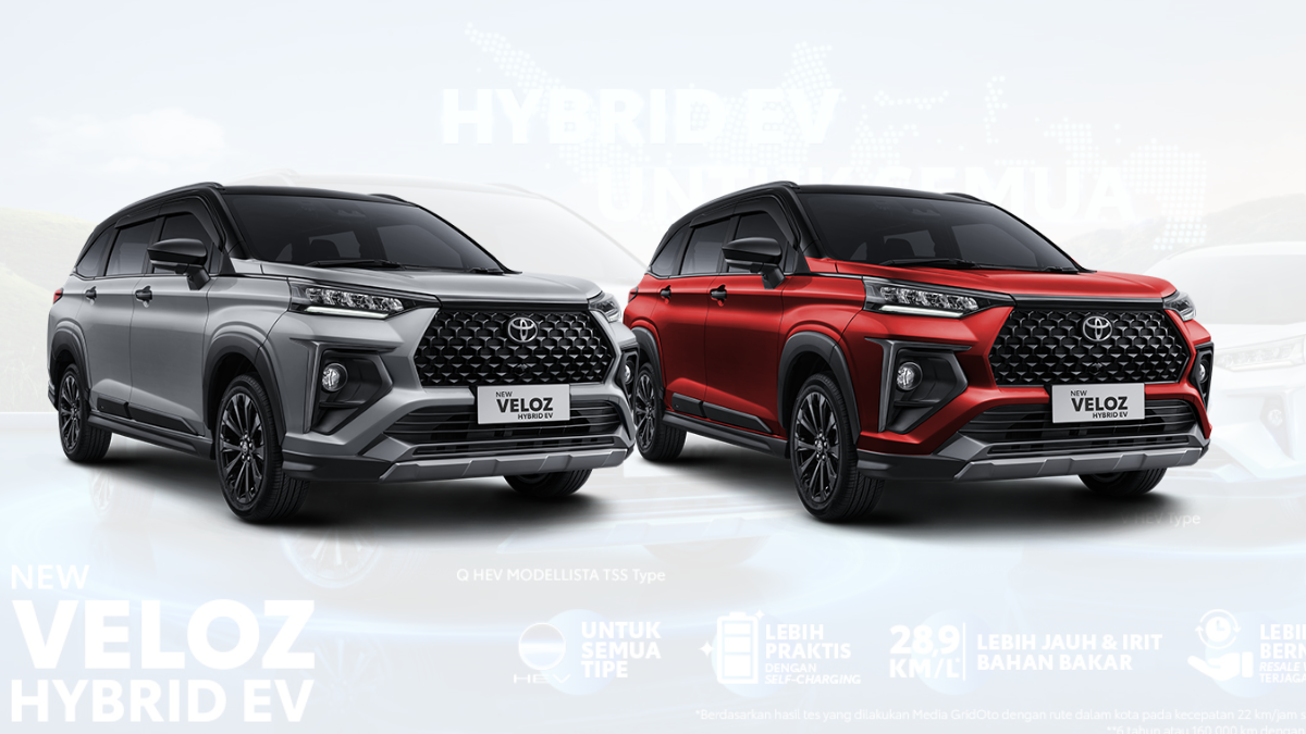Harga Resmi Toyota Veloz Hybrid 2026 Resmi Dibuka, Mobil Hybrid ...