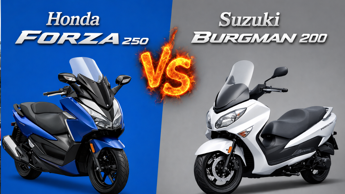 Honda Forza 250 vs Suzuki Burgman 200 di Indonesia, Pilih Maxi Skutik ...