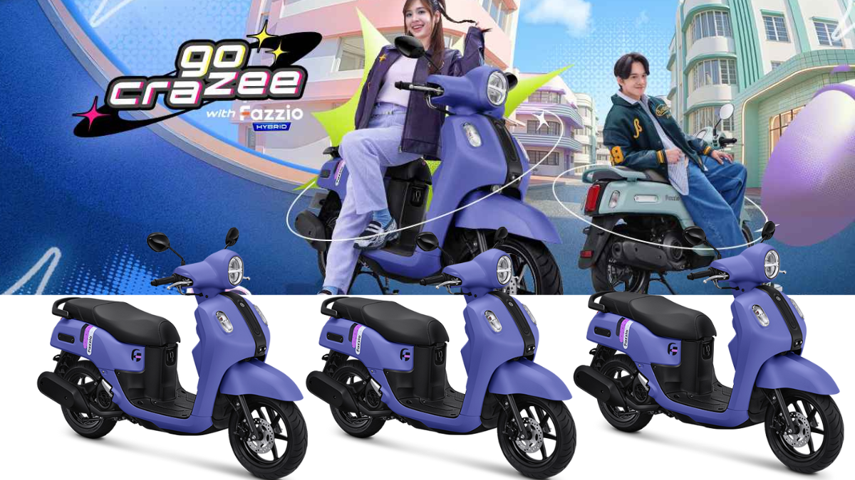 Warna Yamaha Fazzio 2026 Tampil Berani, Akselerasi vs Efisiensi Lawan ...